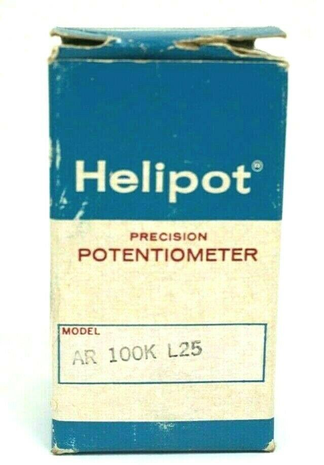 NEW BECKMAN AR-100K-L25 PRECISION POTENTIOMETER HELIPOT AR100KL25 - SB ...