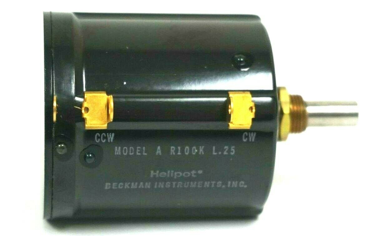 NEW BECKMAN AR-100K-L25 PRECISION POTENTIOMETER HELIPOT AR100KL25 - SB ...