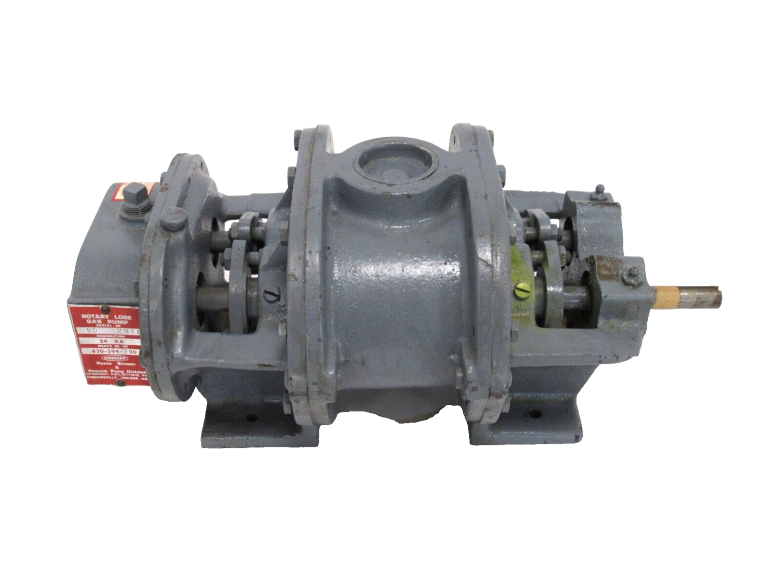 NEW DRESSER ROOTS 24XA ROTARY LOBE GAS PUMP - SB Industrial Supply, Inc.