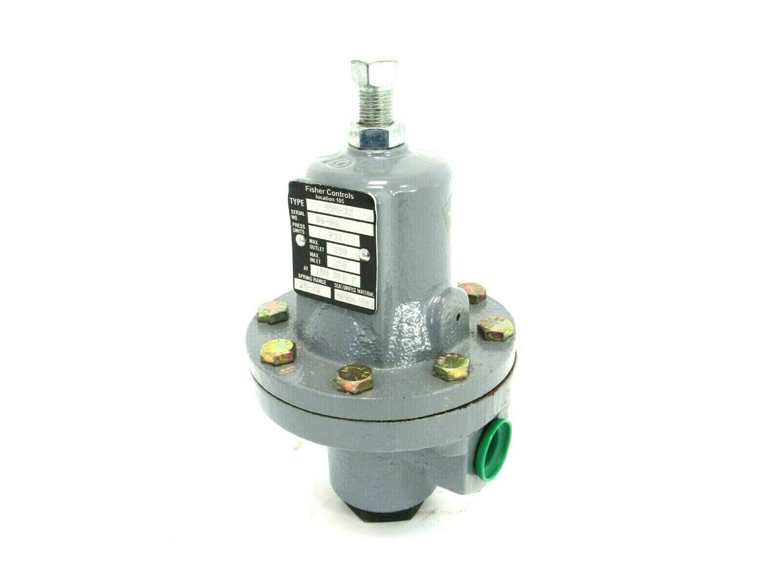 NEW FISHER CONTROLS 95H-37 PRESSURE REGULATOR 95H37 - SB Industrial ...