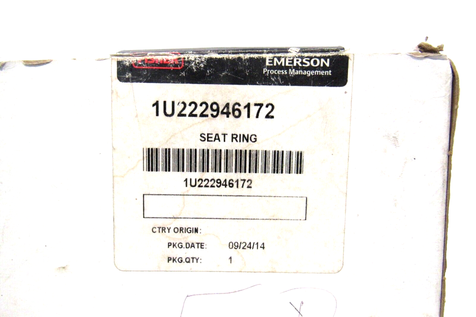 NEW FISHER EMERSON 1U222946172 SEAT RING - SB Industrial Supply, Inc.