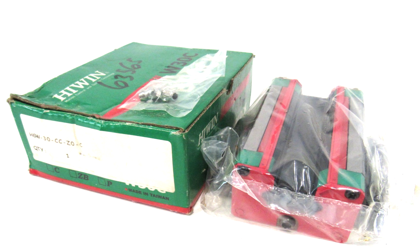 NEW HIWIN HGW-30-CC-Z0-C BLOCK BEARING HGW30CCZ0C - SB Industrial ...