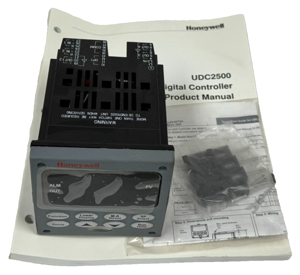 NEW HONEYWELL DC2500-C0-0000-200-00000-E0-0 DIGITAL CONTROLLER UDC2500 ...