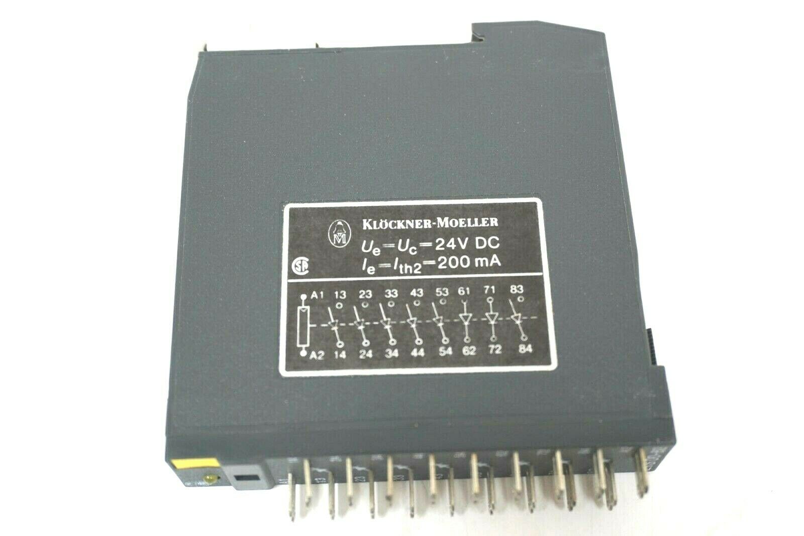 NEW MOELLER ETS 00-62 TRANSISTOR RELAY OUTPUT MODULE ETS0062 - SB ...