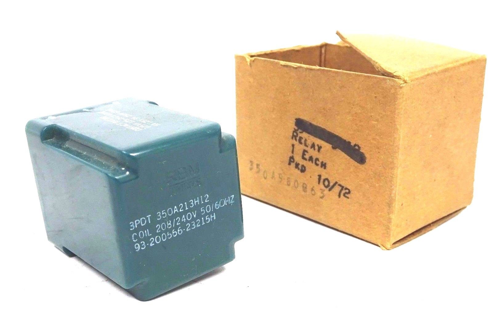 NEW RBM CONTROLS 3PDT-350A213H12 RELAY COIL - SB Industrial Supply, Inc.