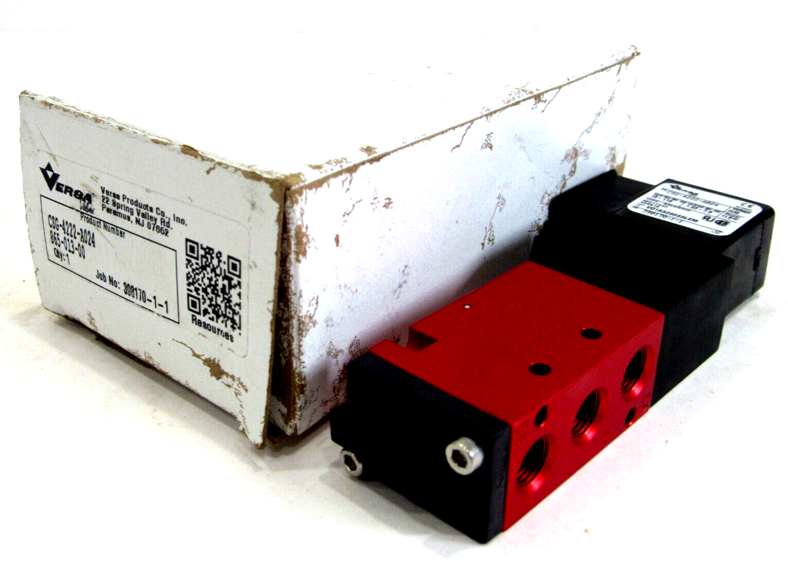 NEW VERSA VALVE CSG-4222-A024 SOLENOID VALVE CSG4222A024 - SB ...