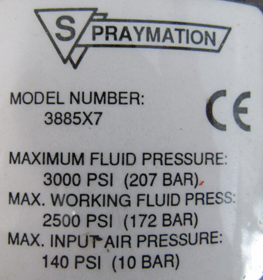 REFURBISHED SPRAYMATION 388517R DESPENSING PUMP 50:1 3885X7 - SB ...