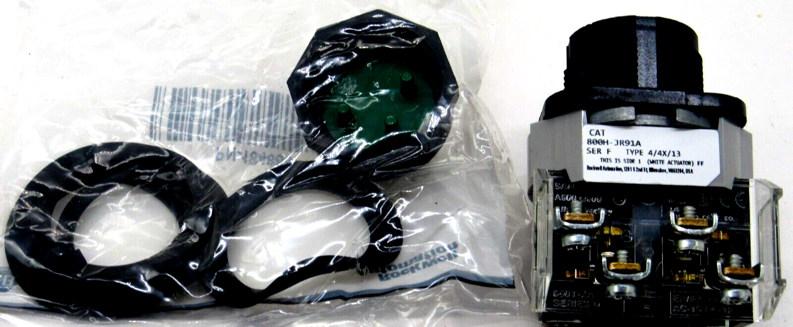 NEW ALLEN BRADLEY 800H-JR91A SELECTOR SWITCH 800HJR91A - SB Industrial ...