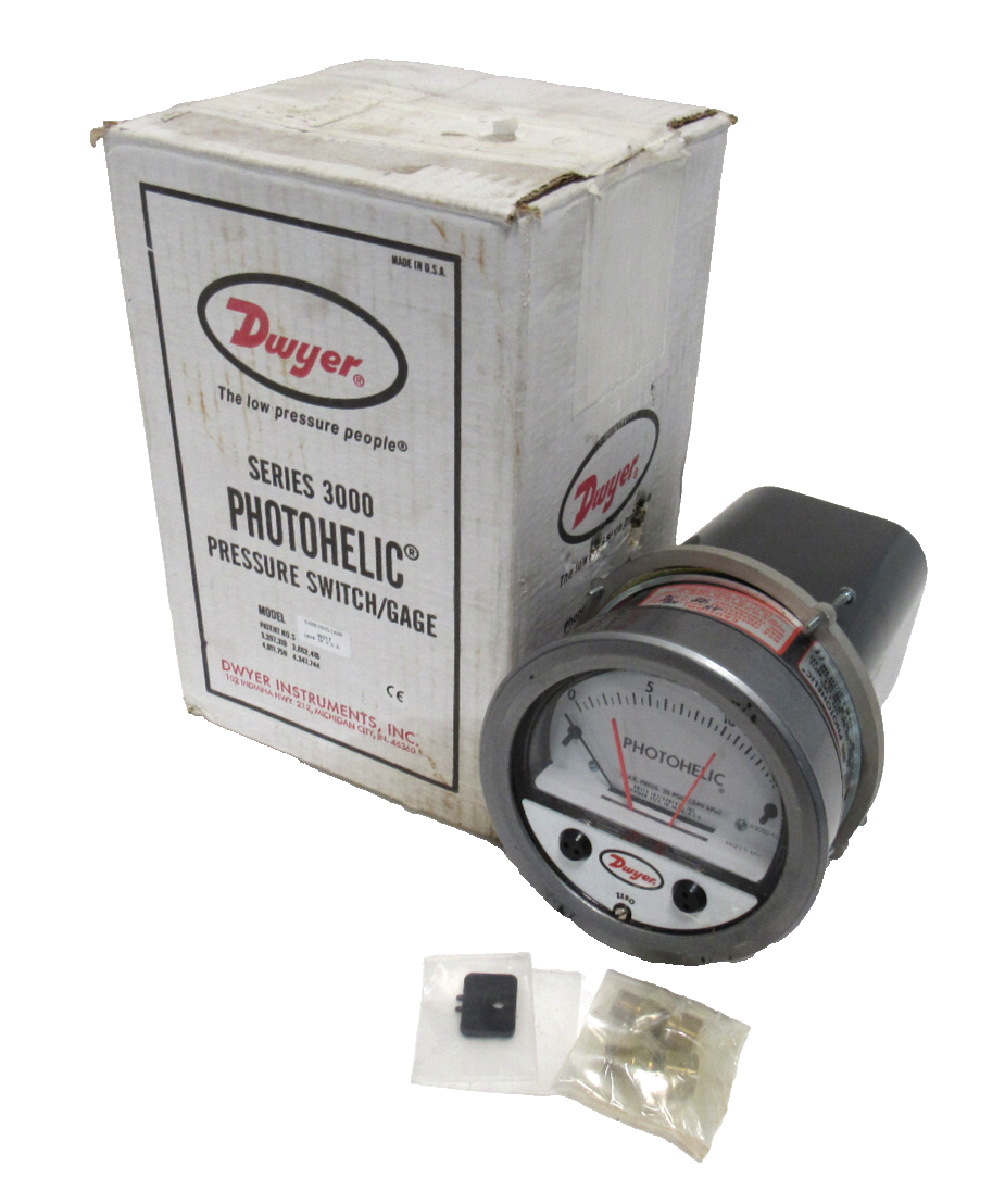 NEW DWYER A3000-15HG-TAMP PRESSURE SWITCH A300015HGTAMP - SB Industrial ...