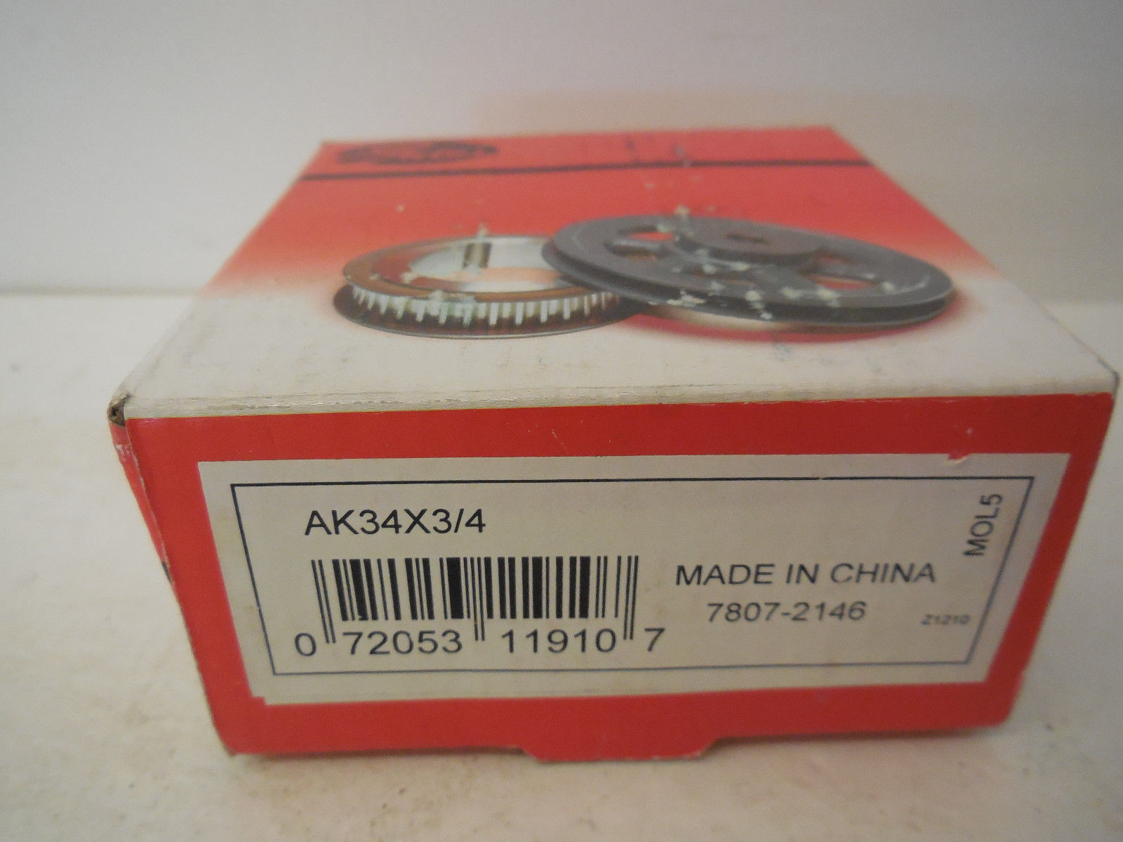 NEW GATES AK34X3/4 SHEAVE AK34X34 - SB Industrial Supply, Inc.