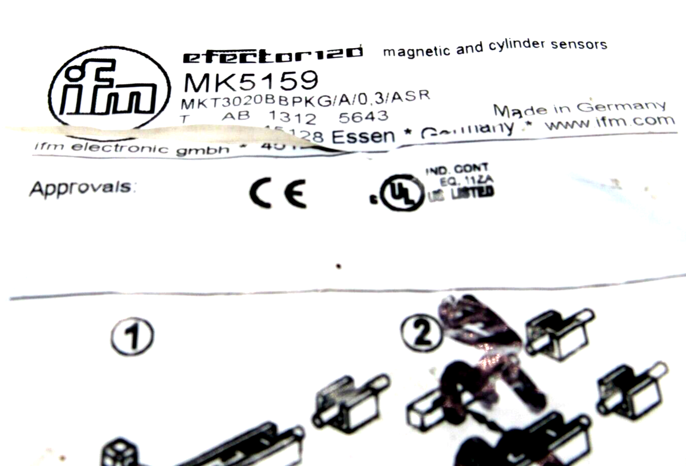 NEW IFM EFECTOR MK5159 SENSOR - SB Industrial Supply, Inc.