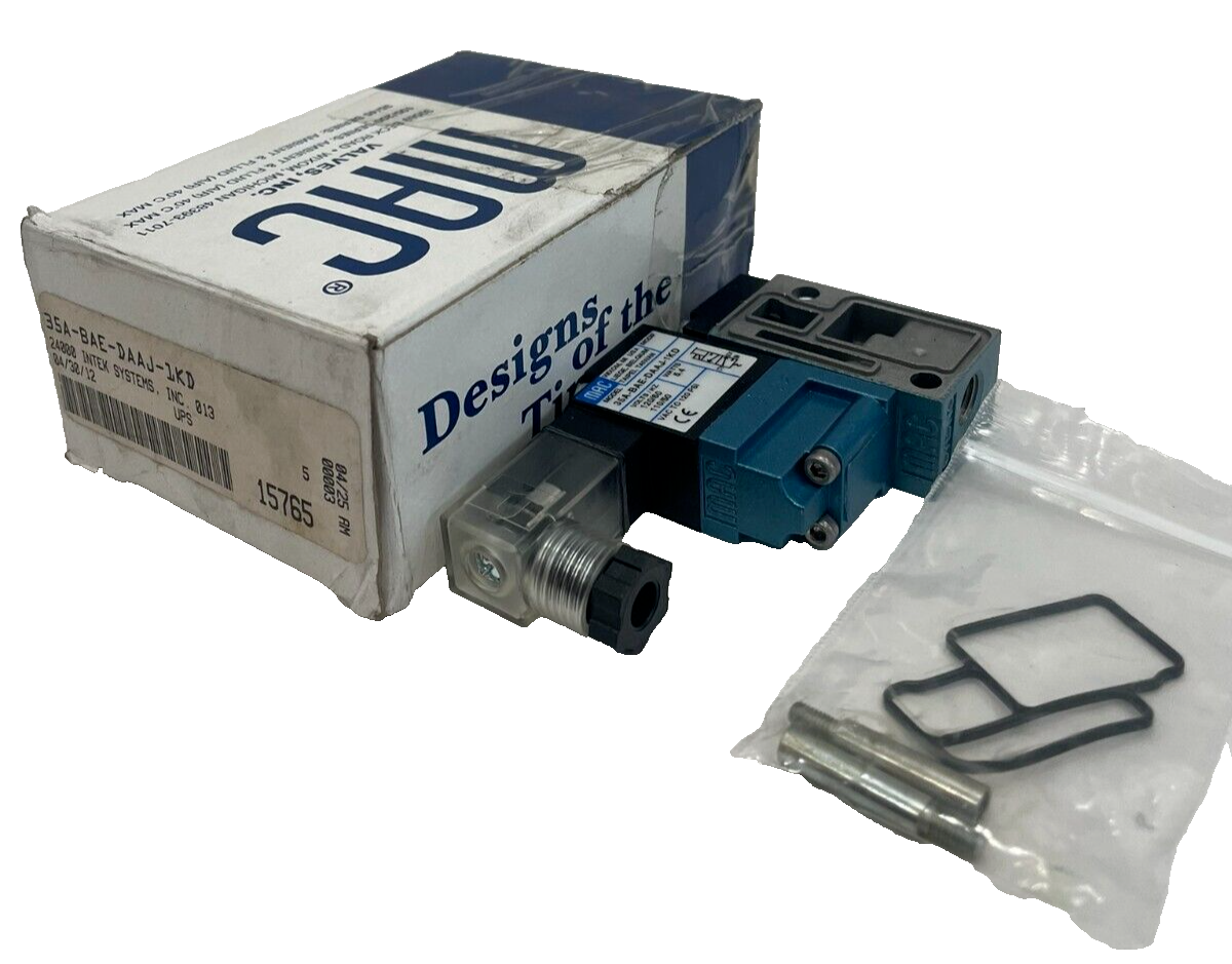 NEW MAC VALVES 35A-BAE-DAAJ-1KD SOLENOID VALVE 35ABAEDAAJ1KD - SB ...