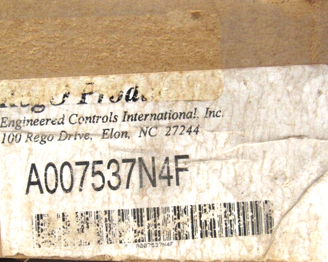NEW REGO PRODUCTS A007537N4F FLOW VALVE - SB Industrial Supply, Inc.