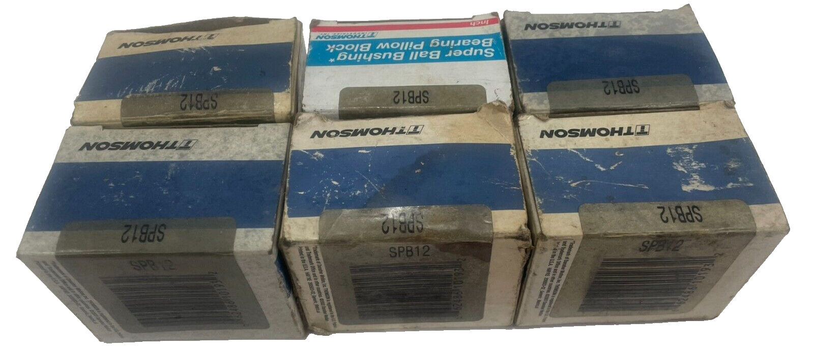 NEW THOMSON SPB12 PILLOW BLOCK LOT OF 6 - SB Industrial Supply, Inc.
