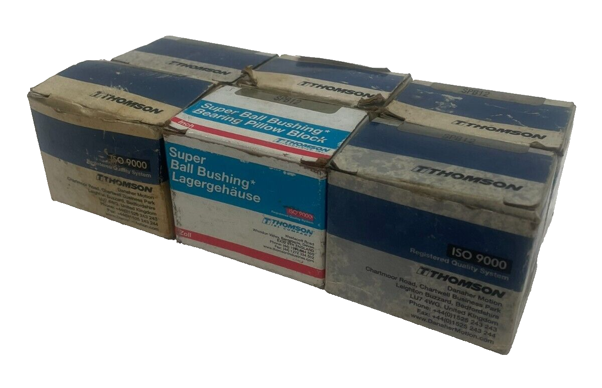 NEW THOMSON SPB12 PILLOW BLOCK LOT OF 6 - SB Industrial Supply, Inc.