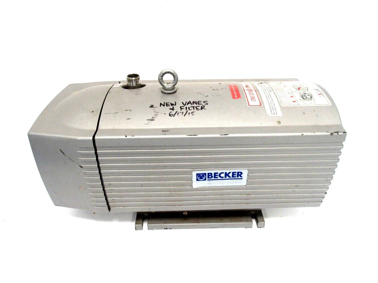USED BECKER PUMPS FDR90S/95/4P VACUUM PUMP VT 4.40 FDR90S954P - SB ...