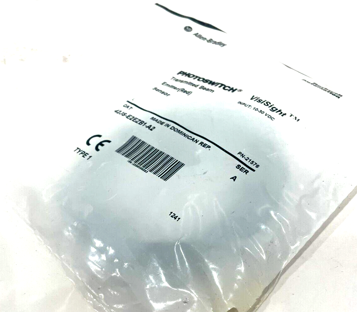 ALLEN BRADLEY 42JS-E2EZB1-A2 TRANSMITTED BEAM SENSOR 42JSE2EZB1A2 NEW ...