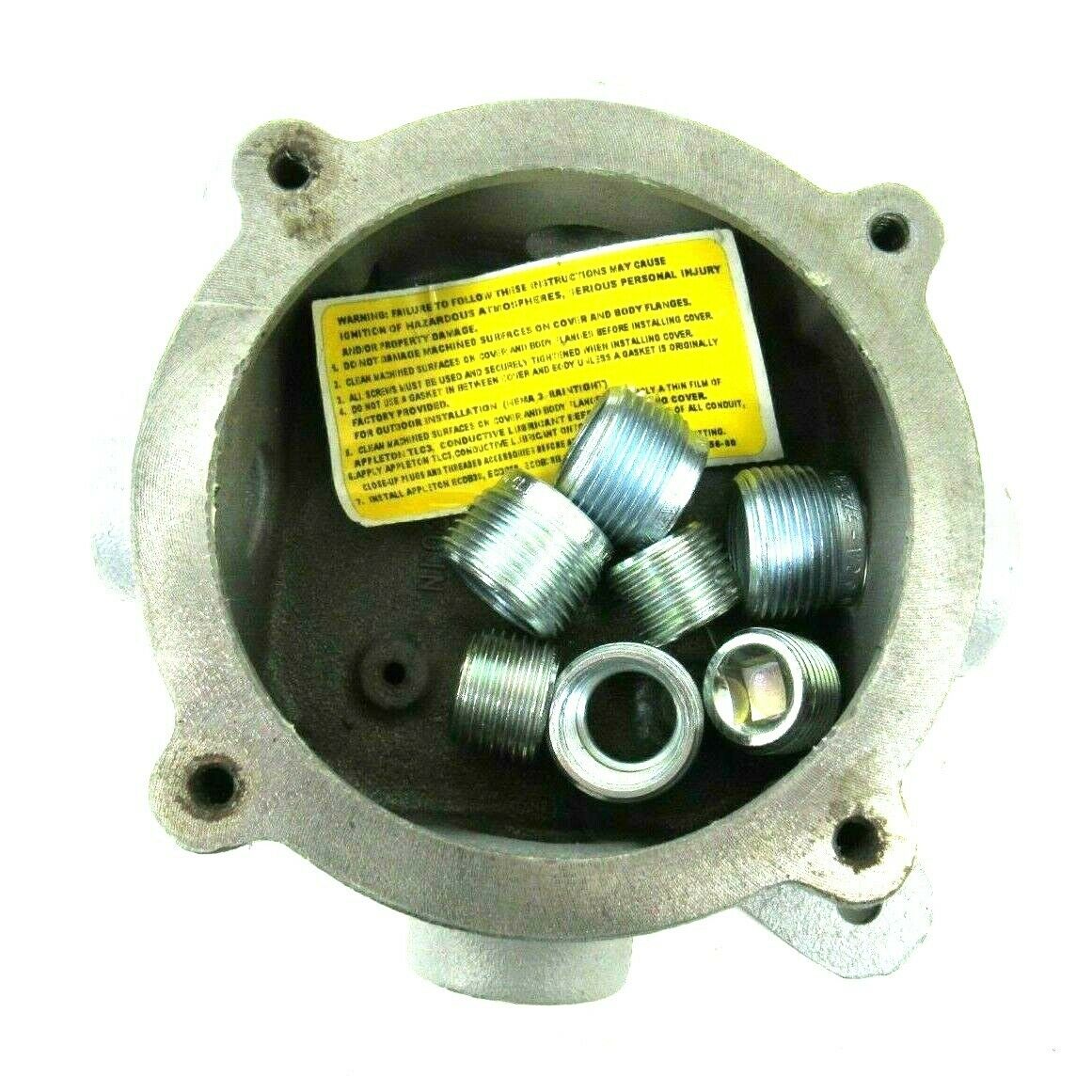 NEW APPLETON 10804 JUNCTION BOX CPS FORM 20 - SB Industrial Supply, Inc.