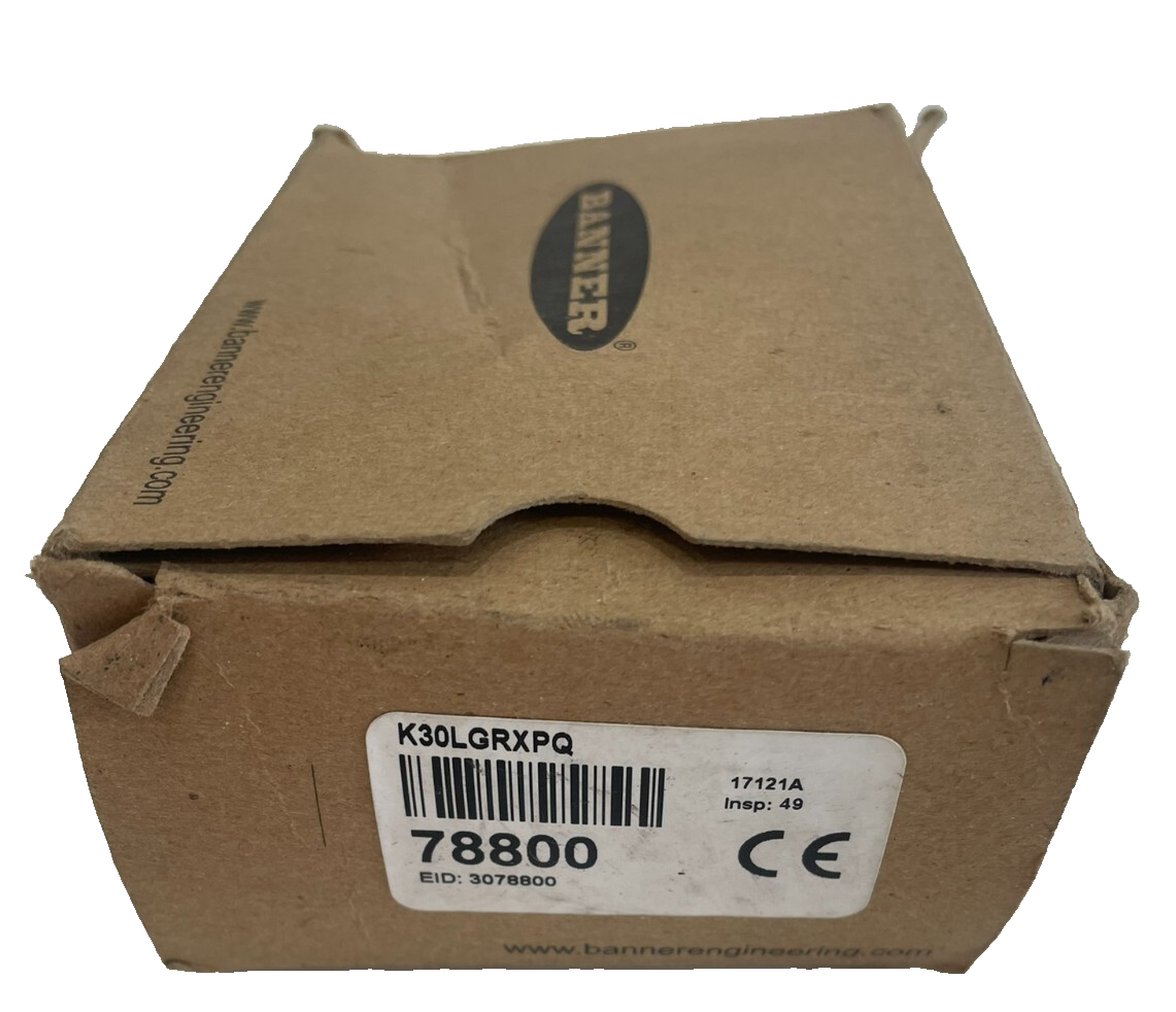 NEW BANNER ENGINEERING K30LGRXPQ INDICATOR LIGHT 78800 - SB Industrial ...
