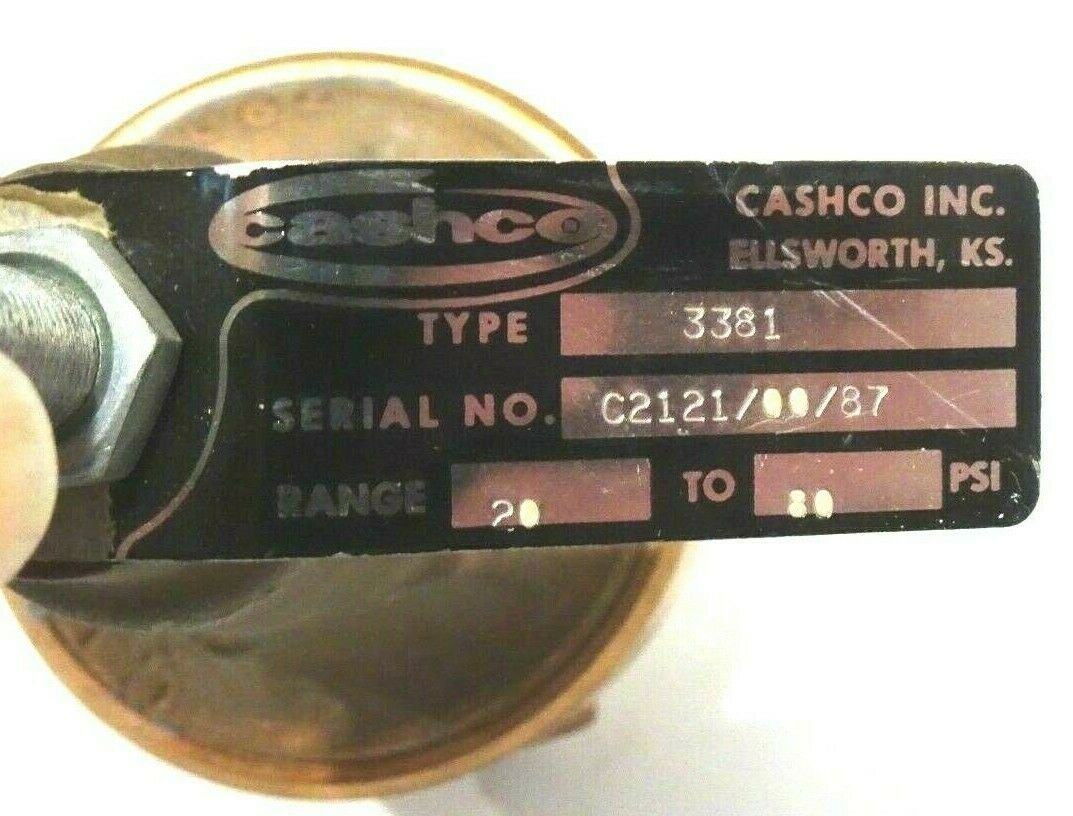 NEW CASHCO 3381 PRESSURE REDUCING VALVE - SB Industrial Supply, Inc.