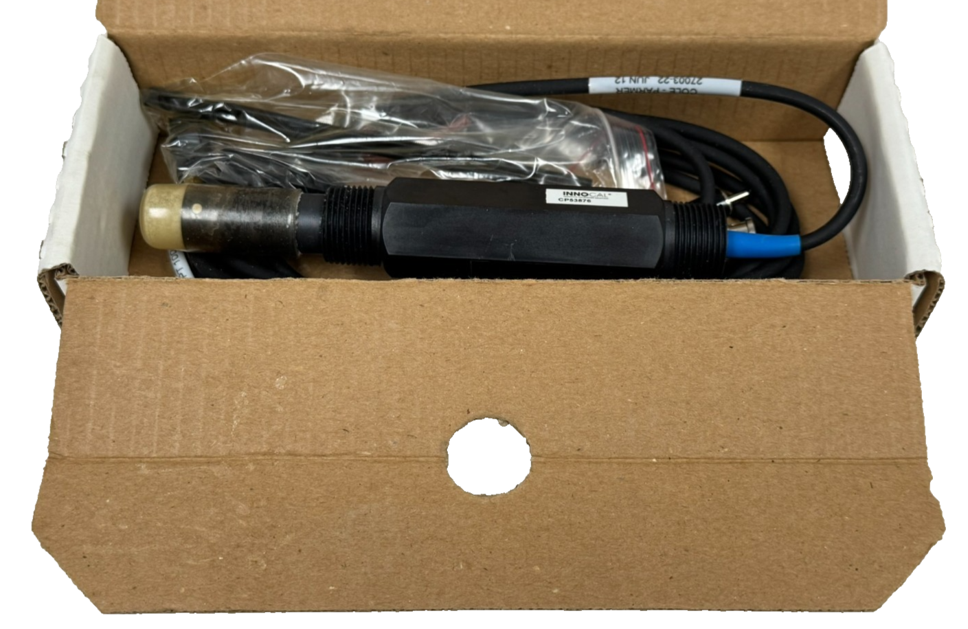 NEW COLE-PARMER 27003-22 pH ELECTRODE FLAT RYTON W/ATC - SB Industrial ...