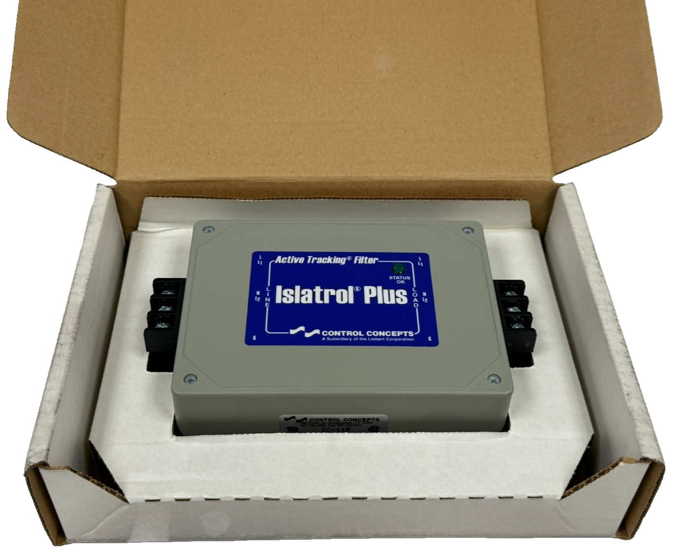 NEW CONTROL CONCEPTS ISLATROL PLUS IC+115 ACTIVE TRACKING FILTER IC115 ...