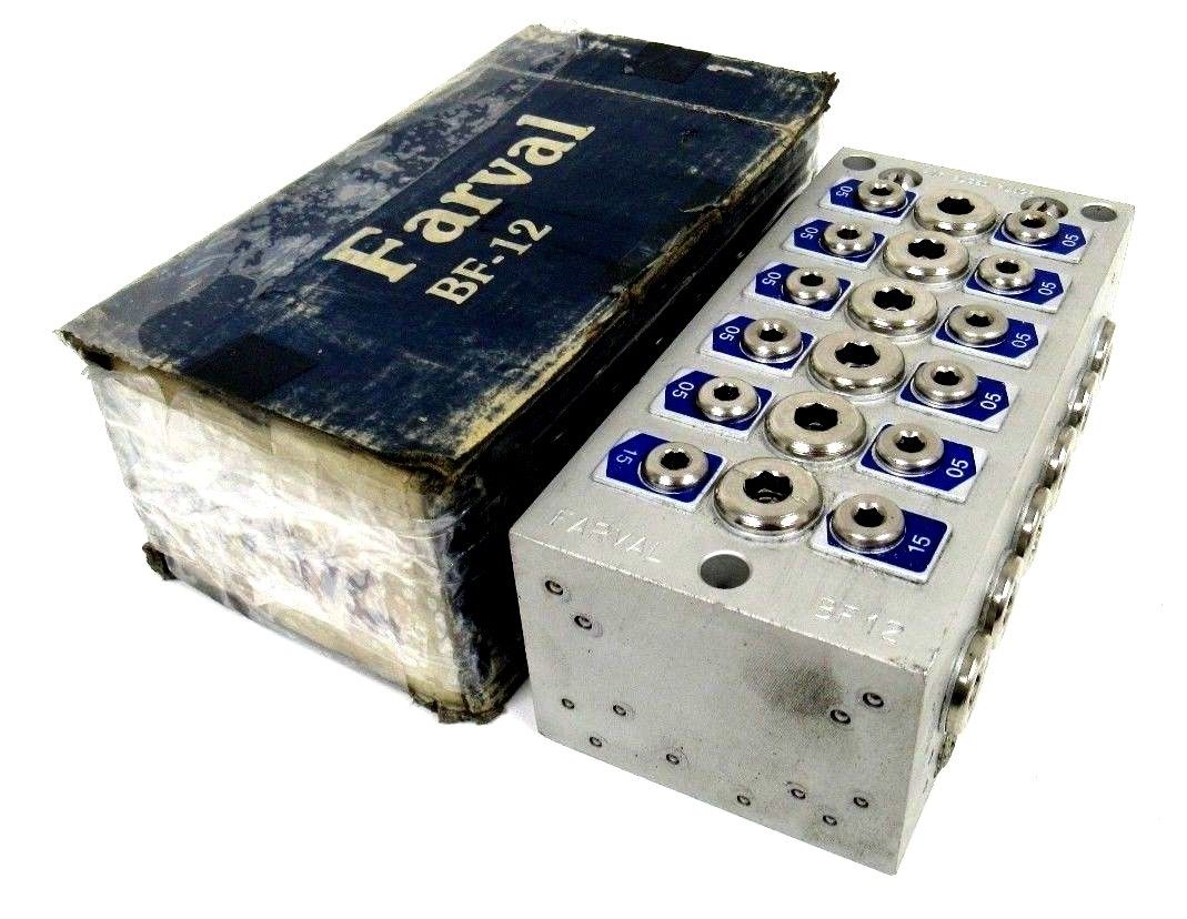 NEW FARVAL BF-12 MANIFOLD BF12 1-870 - SB Industrial Supply, Inc.