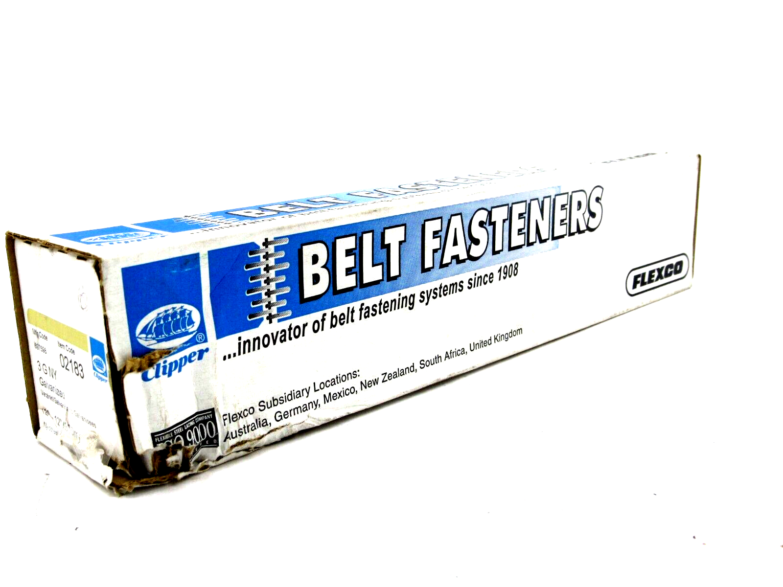 NEW FLEXCO 3GNY BELT FASTENERS 12-12" 300mm 02183 - SB Industrial ...