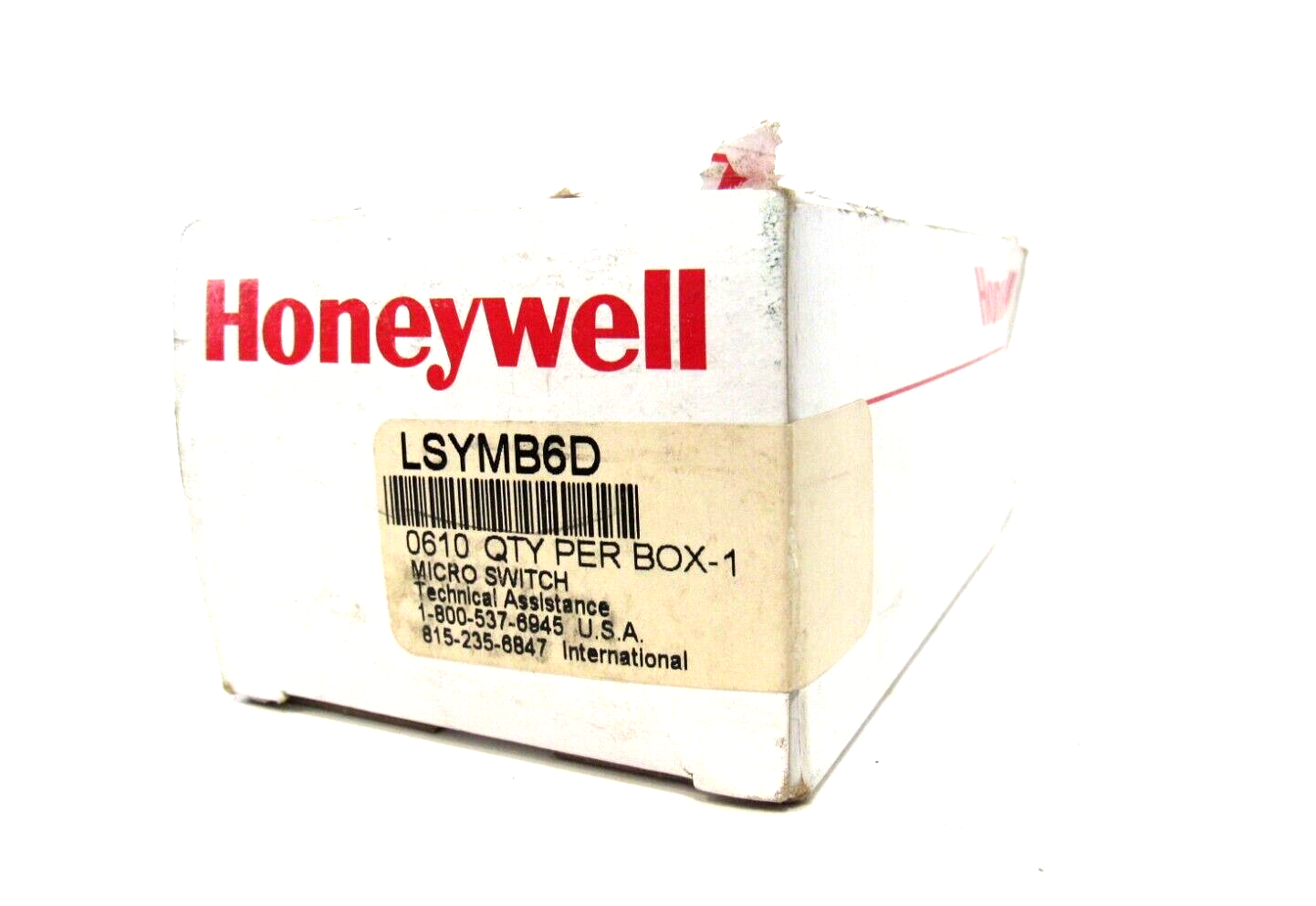 NEW HONEYWELL LSYMB6D LIMIT SWITCH - SB Industrial Supply, Inc.