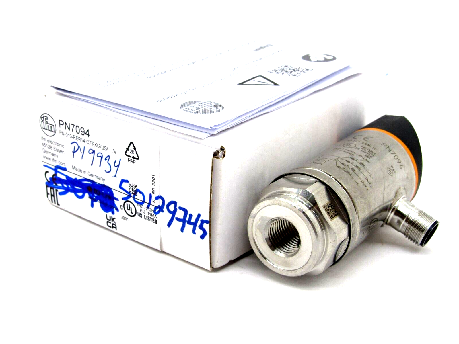 NEW IFM EFECTOR PN-010-RER14-QFRKG/US/ /V PRESSURE SENSOR PN7094 - SB ...