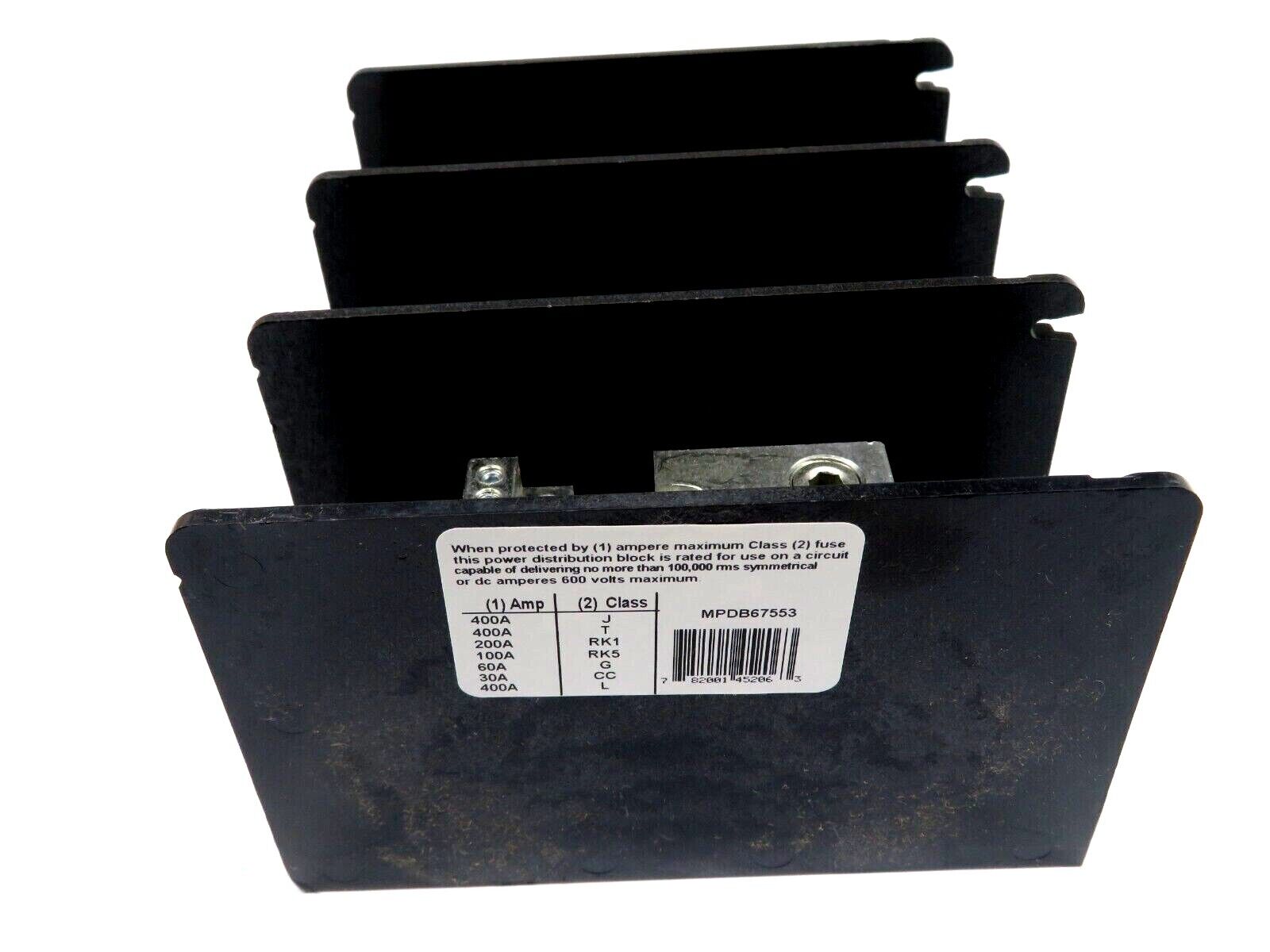 NEW MERSEN MPDB67553 POWER DISTRIBUTION BLOCK 1000V - SB Industrial ...