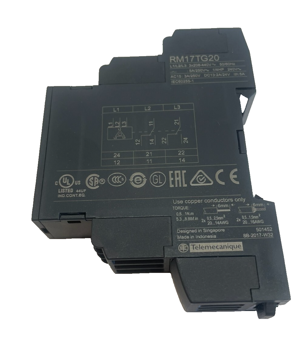NEW SCHNEIDER ELECTRIC RM17TG20 CONTROL RELAY - SB Industrial Supply, Inc.