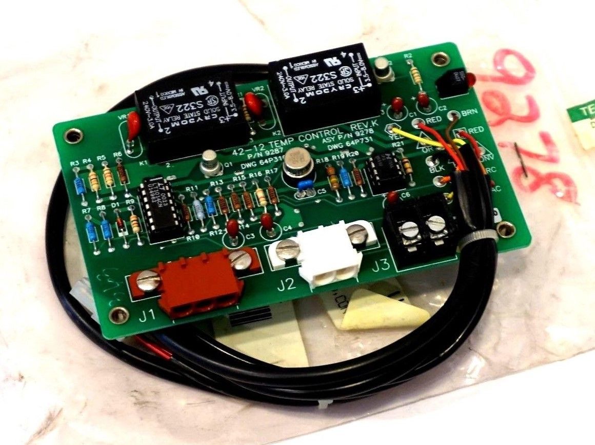 NEW THERMO ENVIRONMENTAL 9287 42-12 TEMPERATURE CONTROL BOARD - SB ...