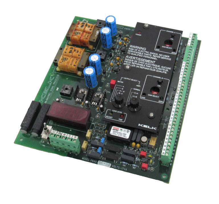 USED KELK P640 TWIN CHANNEL SIGNAL PROCESSOR BOARD 61830-G3 P640 SC-110 ...