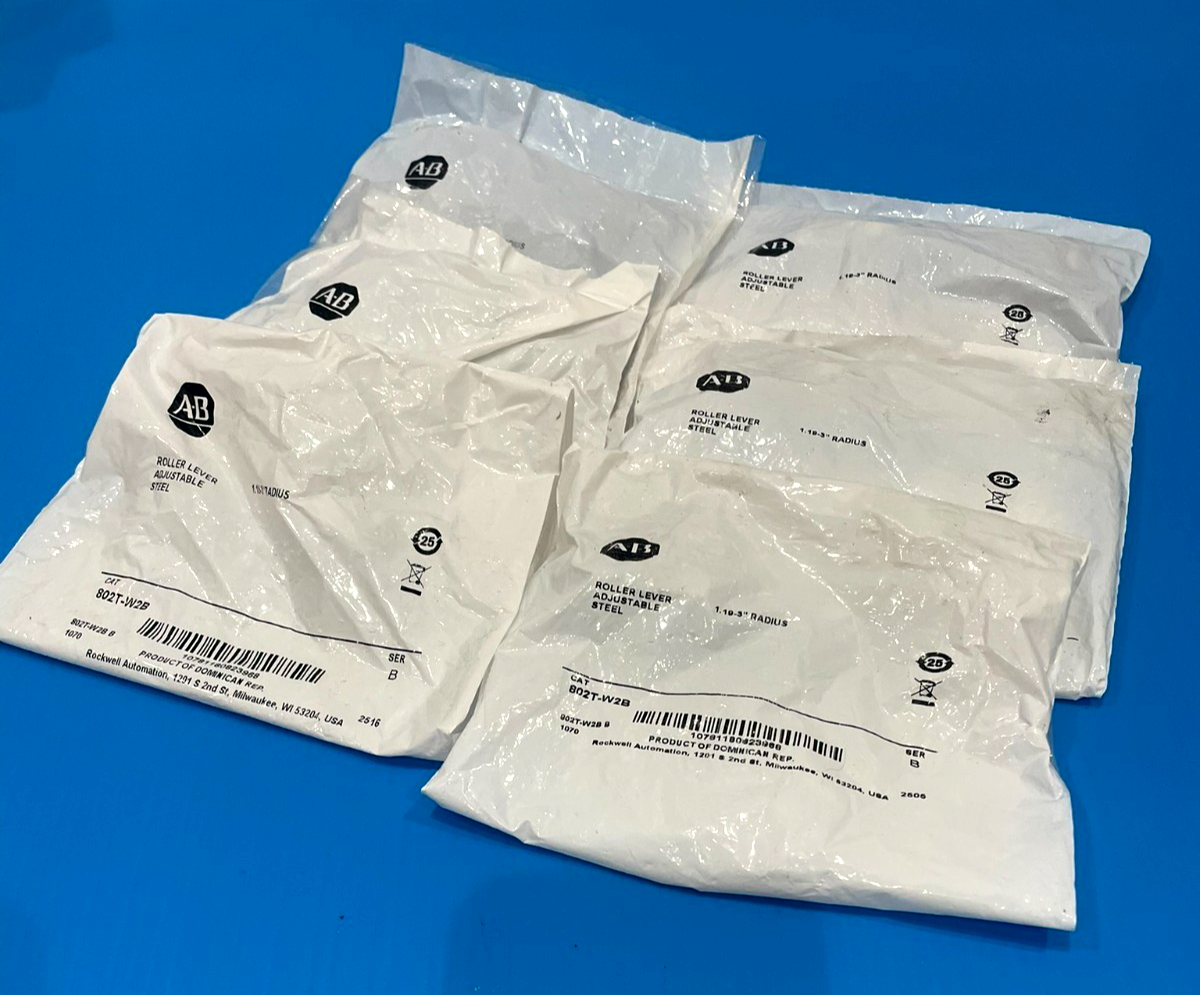 LOT OF 6 ALLEN BRADLEY 802T-W2B LEVER ARM SER. B 802TW2B NEW,SURPLUS ...