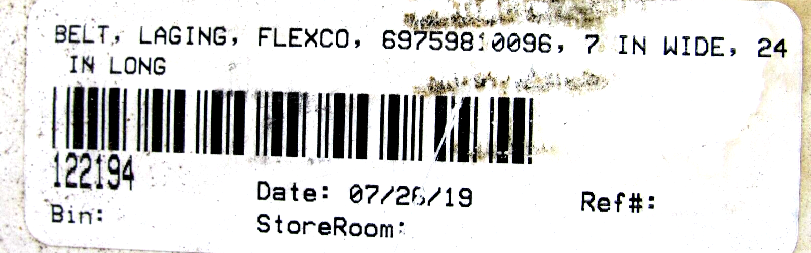 NEW FLEXCO 10096 ALLIGATOR BELT LACING 3/32"-9/64" - SB Industrial ...