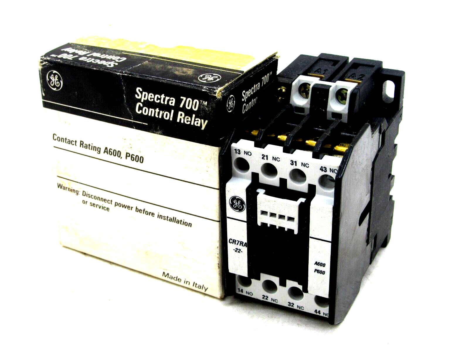 NEW GENERAL ELECTRIC CR7RA22EA CONTROL RELAY - SB Industrial Supply, Inc.