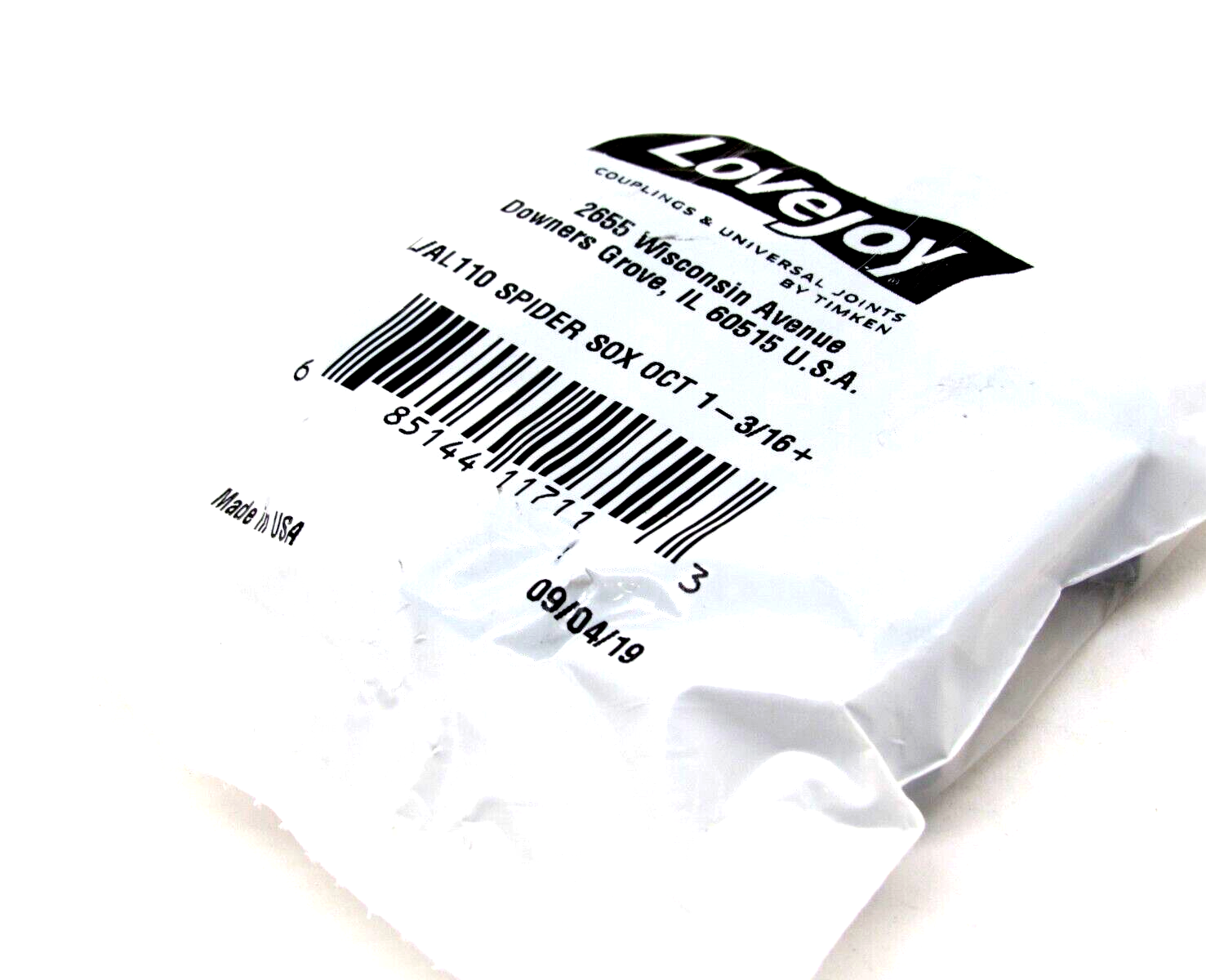 NEW LOVEJOY L/AL110 SPIDER SOX OCT 1-3/16 LAL110 - SB Industrial Supply ...