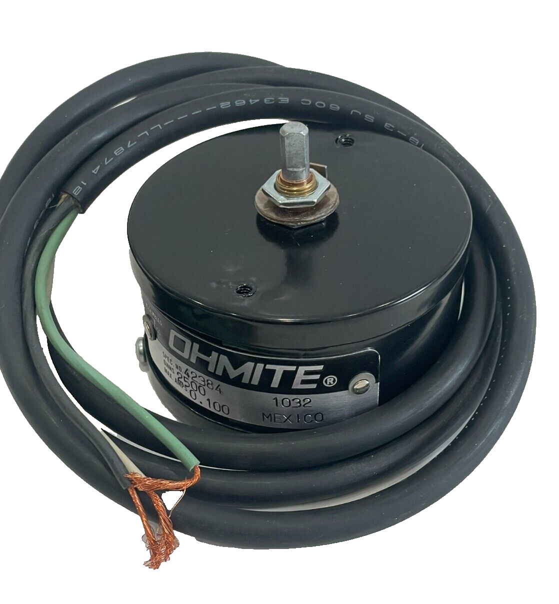 NEW OHMITE 42384-2500 RHEOSTAT 2500OHMS .10AMP 423842500 - SB ...
