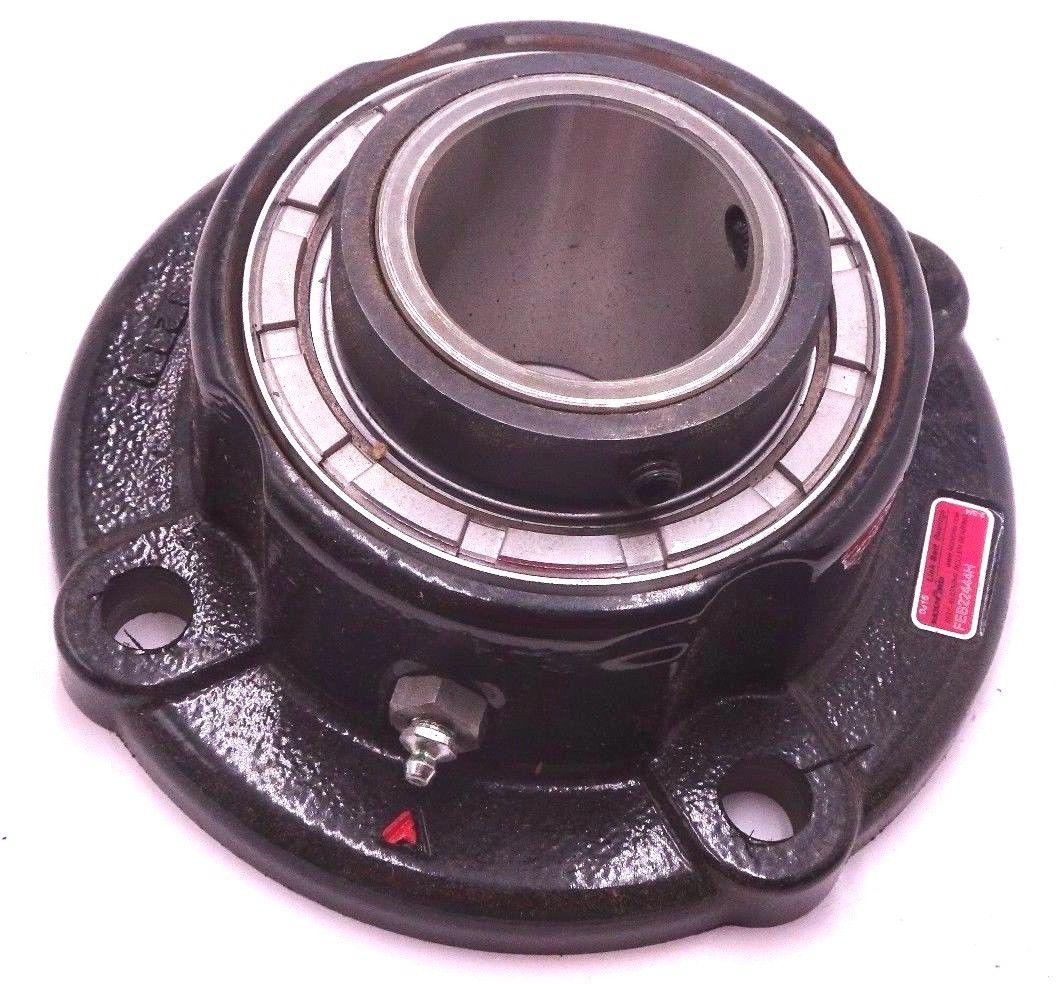 NEW REXNORD FEB22444H 4-BOLT FLANGED ROLLER BEARING UNIT 2-3/4" BORE ...