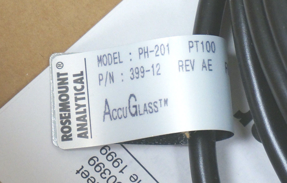NEW ROSEMOUNT PH-201 ORP SENSOR/PROBE 399-12 - SB Industrial Supply, Inc.