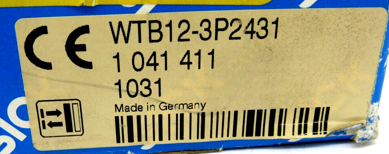 NEW SICK WTB12-3P2431 PHOTO ELECTRIC SENSOR 1041411 WTB123P2431 - SB ...