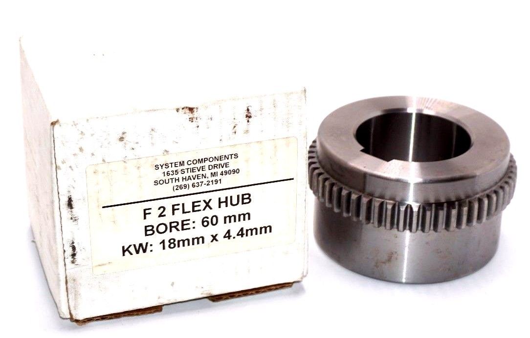 NEW SYSTEM COMPONENTS F-2 FLEX HUB 60 MM BORE, F2 - SB Industrial ...