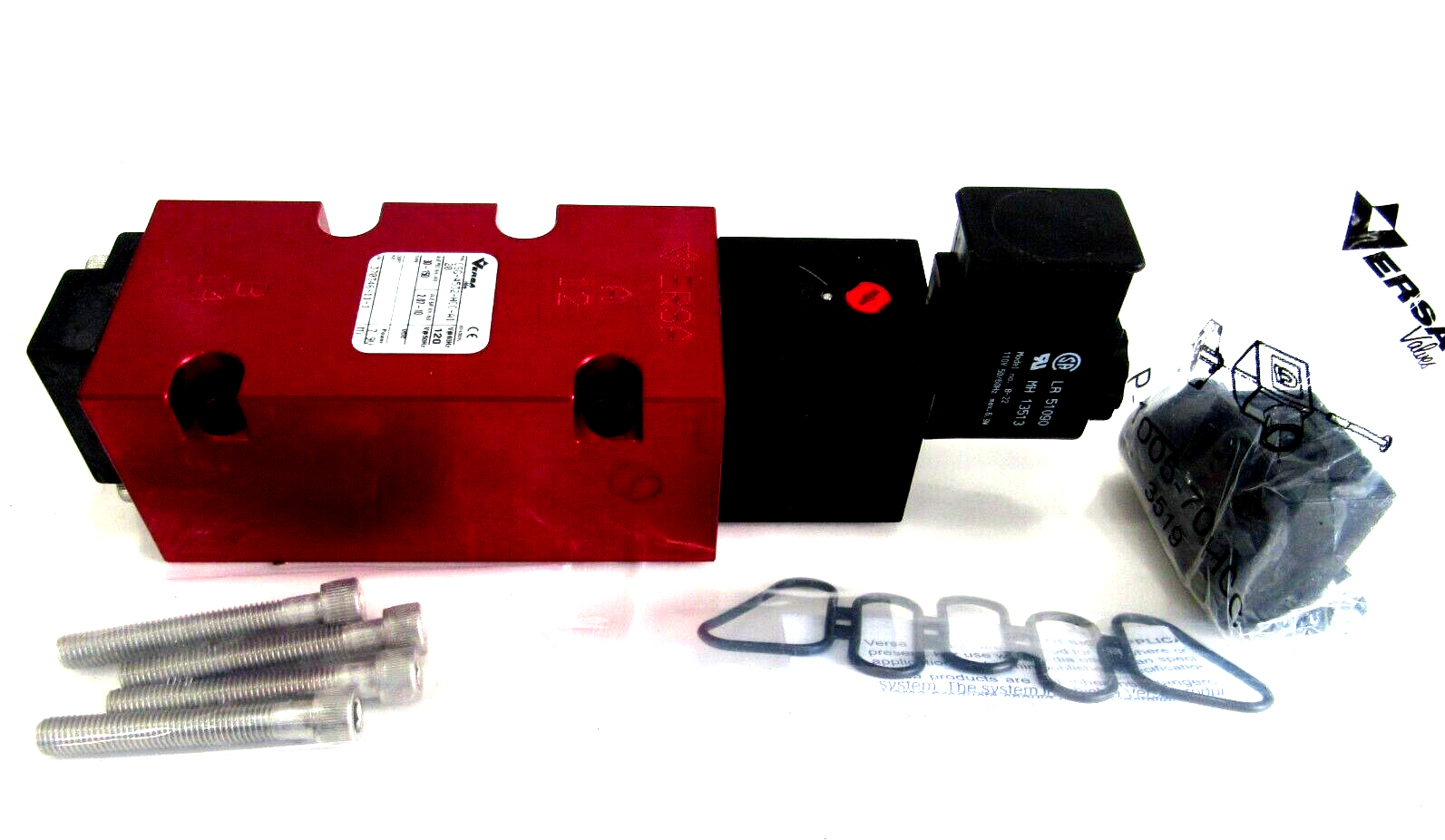 NEW VERSA CSG-4532-HCC-A120 SOLENOID VALVE 4 WAY 120V 60HZ ...