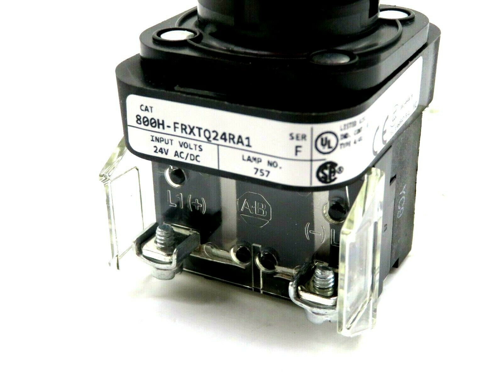 NEW ALLEN BRADLEY 800H-FRXTQ24RA1 PUSH PULL BUTTON 800HFRXTQ24RA1 - SB ...