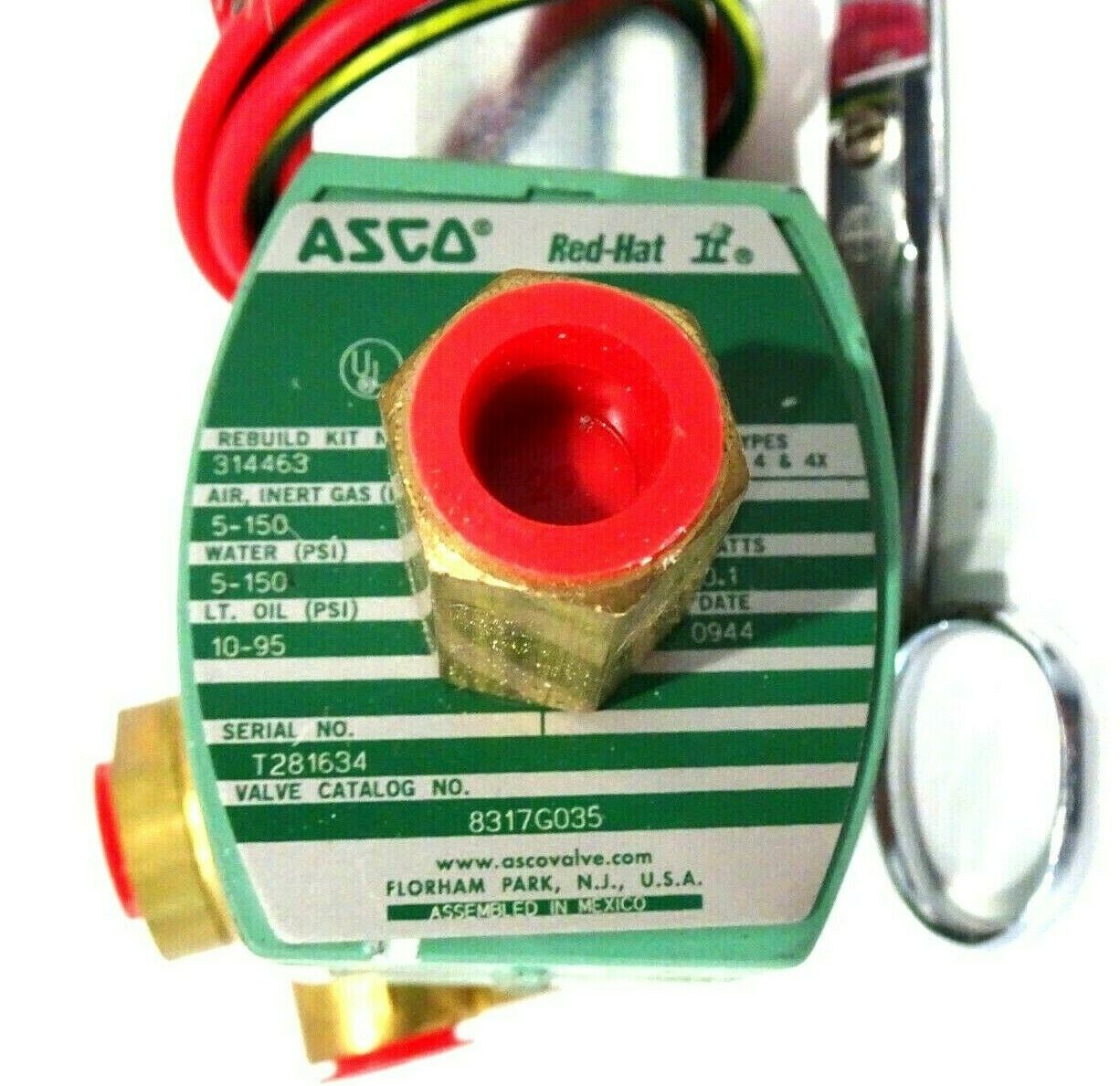 NEW ASCO 8317G035 SOLENOID VALVE 8317G035 - SB Industrial Supply, Inc.
