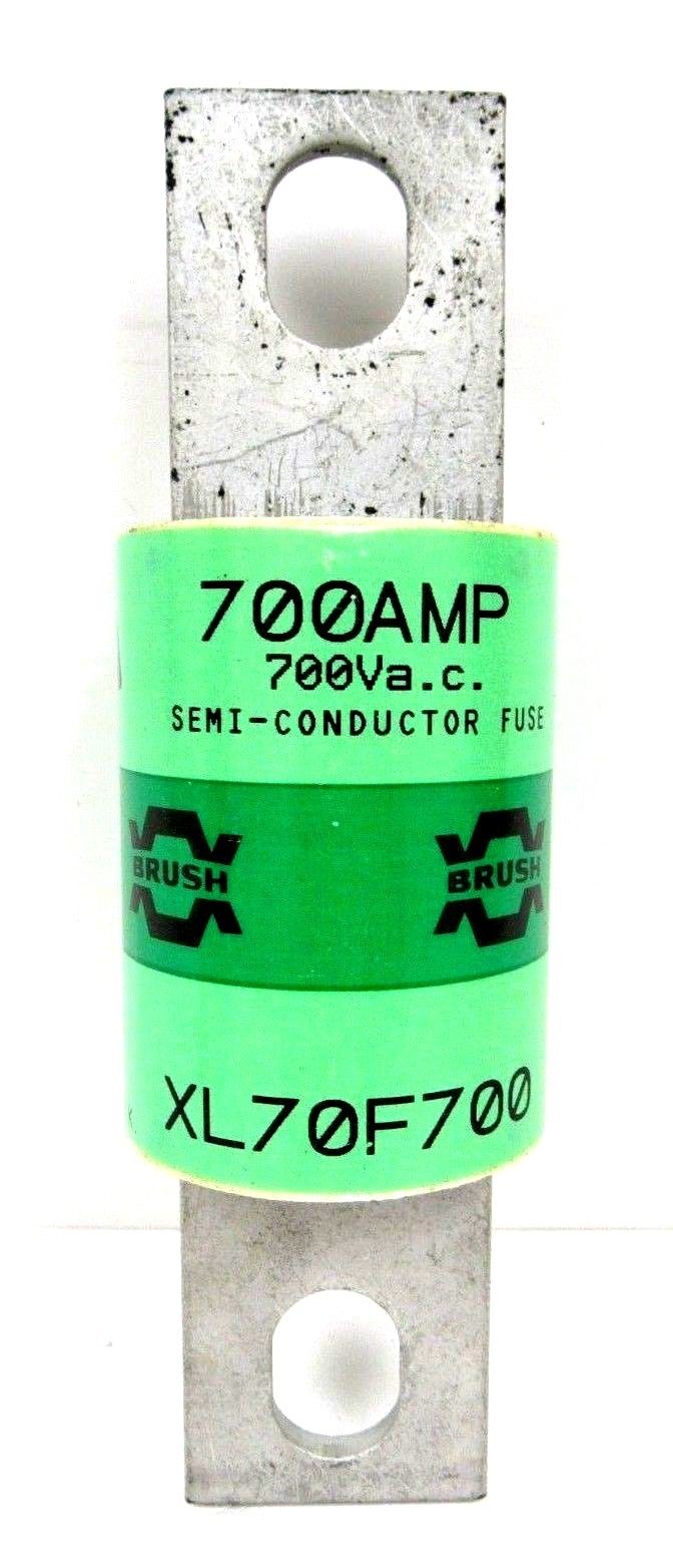 NEW BRUSH XL70F700 FUSE 700A 700VAC - SB Industrial Supply, Inc.