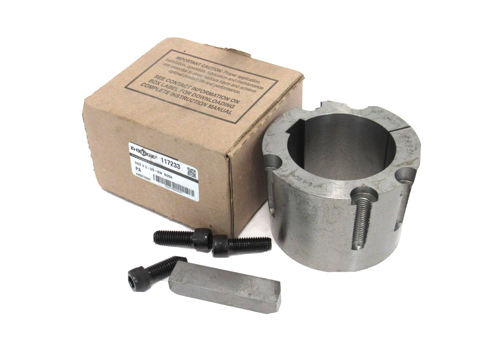 NEW DODGE 117233 TAPER LOCK BUSHING 3535 X 3-3/8-KW - SB Industrial ...