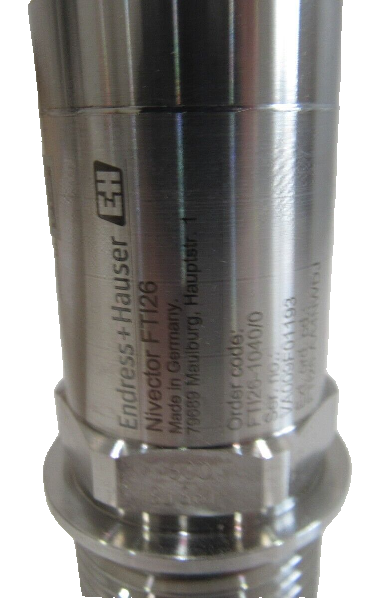 NEW ENDRESS+HAUSER FTI26-1040/0 NIVECTOR SENSOR 71380265 FTI2610400 ...