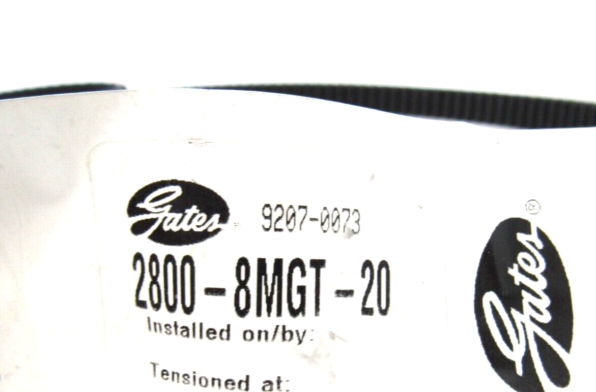 NEW GATES 2800-8MGT-20 POWER GRIP BELT 28008MGT20 - SB Industrial ...